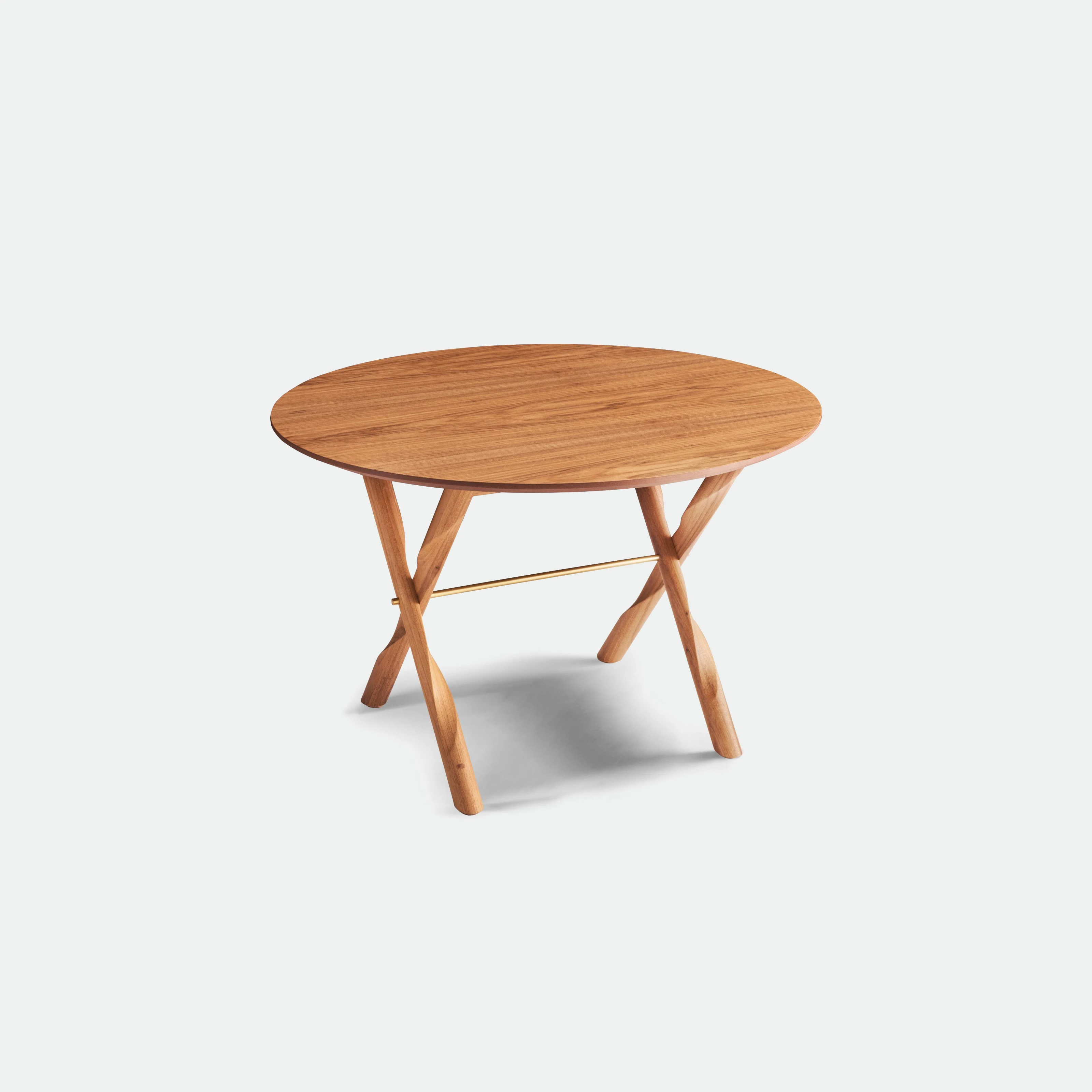 Mesa Lateral X Redonda Baixa | Boobam