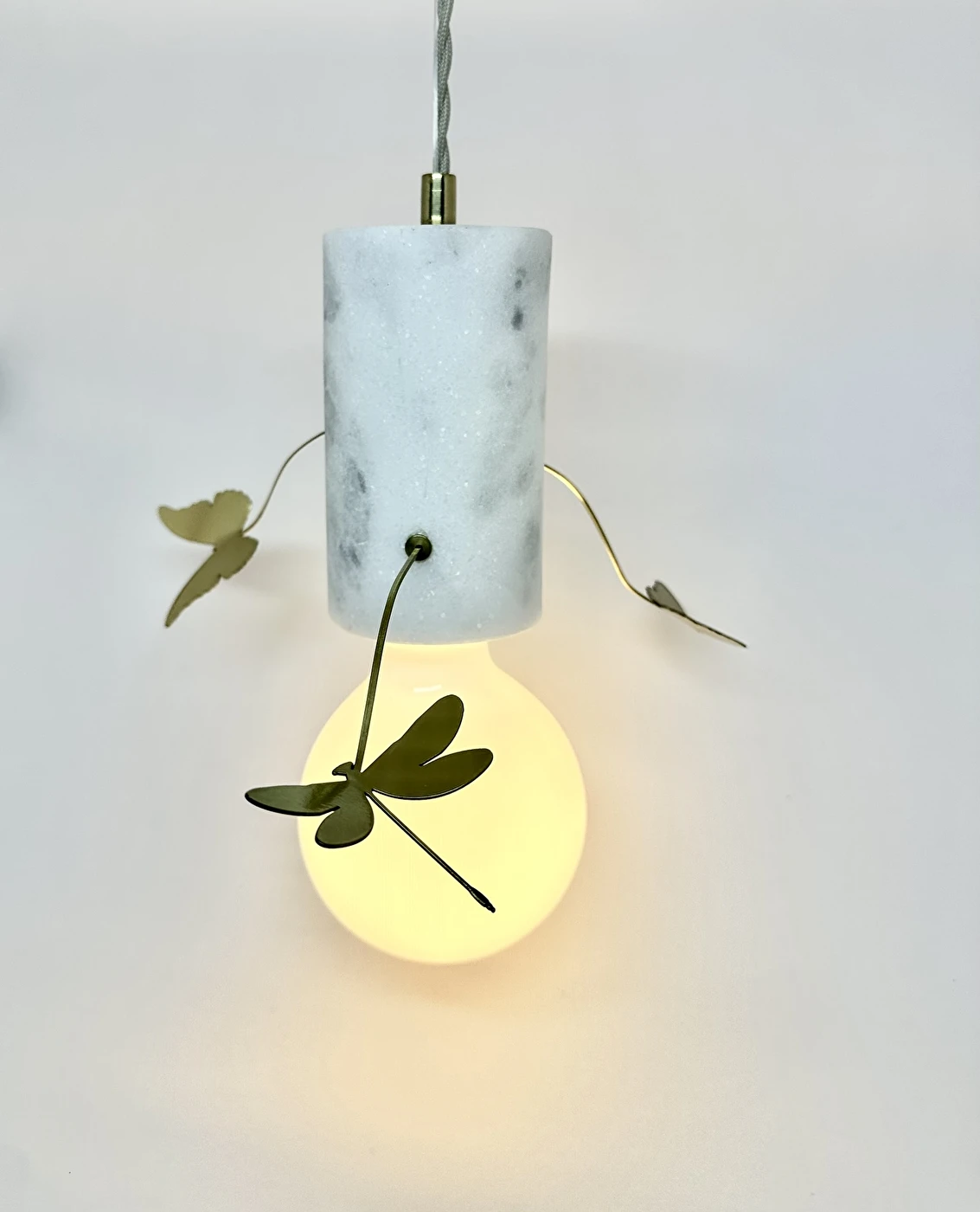 Luminária Pendente Revoada Stone | Boobam