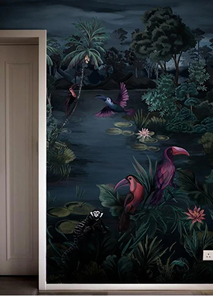 Mural Amazonia Noturna | Boobam